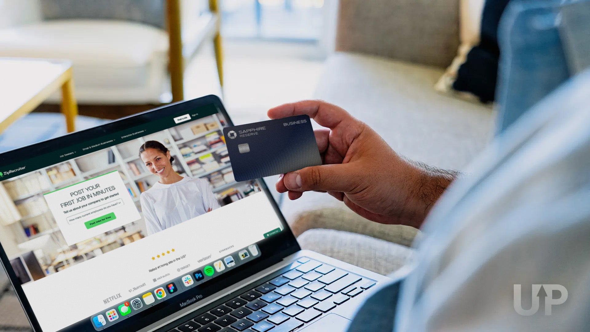 Sapphire Reserve Business: Maximize the $400 ZipRecruiter Credit