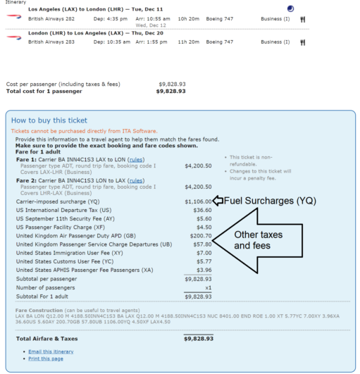 The Ultimate Guide to Airline Fuel Surcharges (+ 15 Airlines To Avoid)