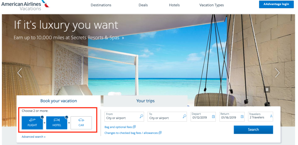The Ultimate Guide To Booking with American Airlines Vacations [2022]