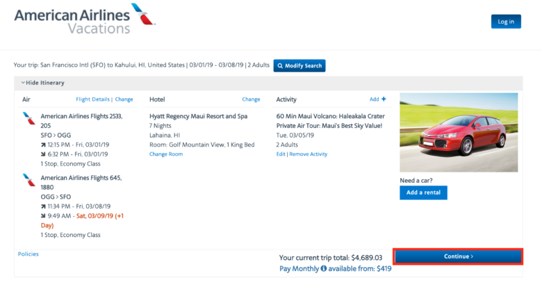 The Ultimate Guide To Booking with American Airlines Vacations [2022]