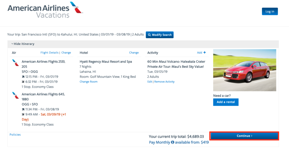 The Ultimate Guide To Booking with American Airlines Vacations [2022]