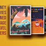 Disney Locations Beautifully Illustrated as Travel Posters [Unique Designs]