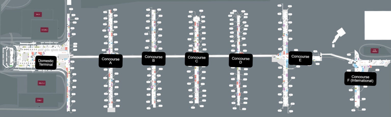 How To Get Between Terminals at Atlanta's ATL International Airport