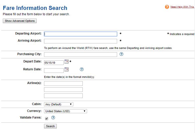 ExpertFlyer - How To Search for Award Space [& Upgrades]