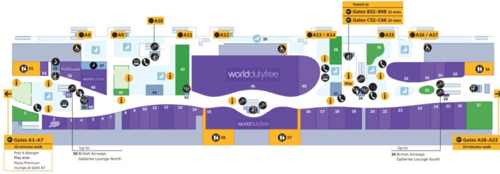How to Get Between Terminals at London Heathrow Airport [LHR]