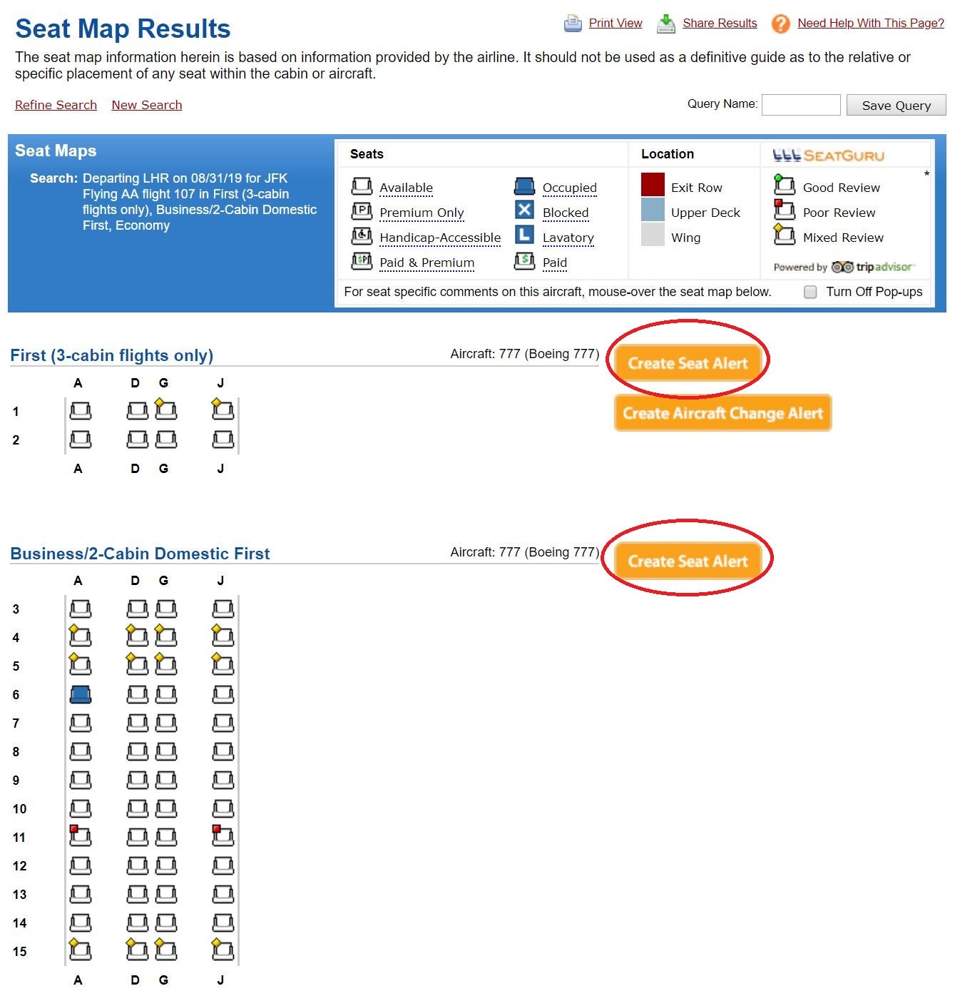 ExpertFlyer - How To Search for Award Space [& Upgrades]