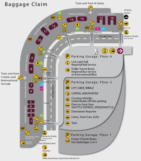 Seattle-Tacoma International Airport [SEA] – Terminal Guide [2022]