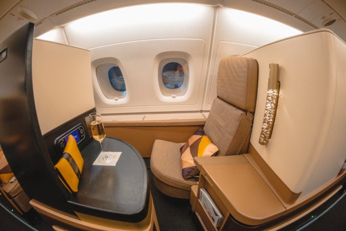 Etihad Airways A380 Business Class Review [AUH to SYD]