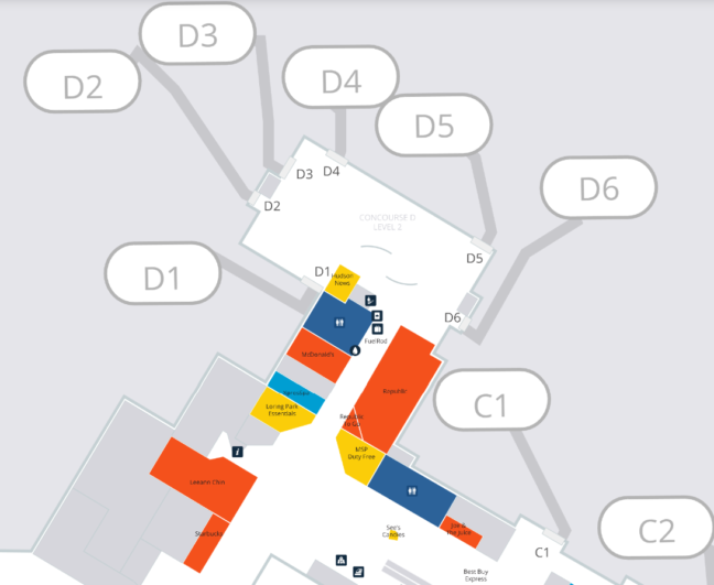 Minneapolis-Saint Paul International Airport [MSP] - Terminal Guide