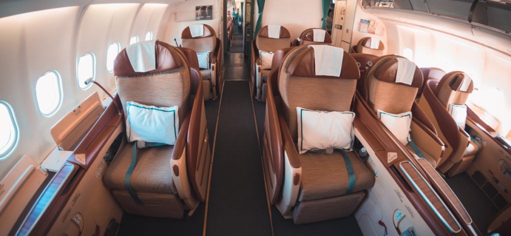 Oman Air Airbus A330 Business Class Review [FRA to MCT]