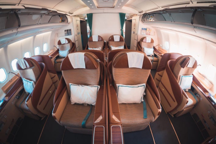 Oman Air Airbus A330 Business Class Review [FRA to MCT]