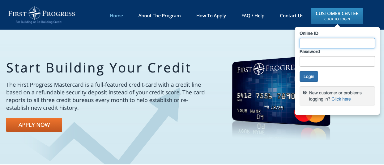 First Progress Platinum Secured Cards (Prestige, Select & Elite)