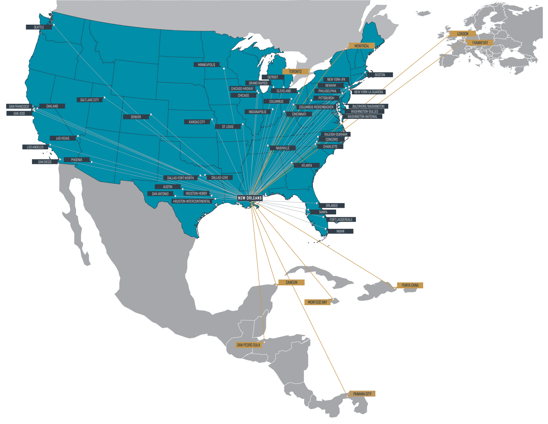 Louis Armstrong New Orleans International Airport - Guide [MSY]