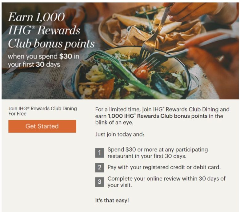 How to Use IHG Rewards Dining to Earn Points [2023]