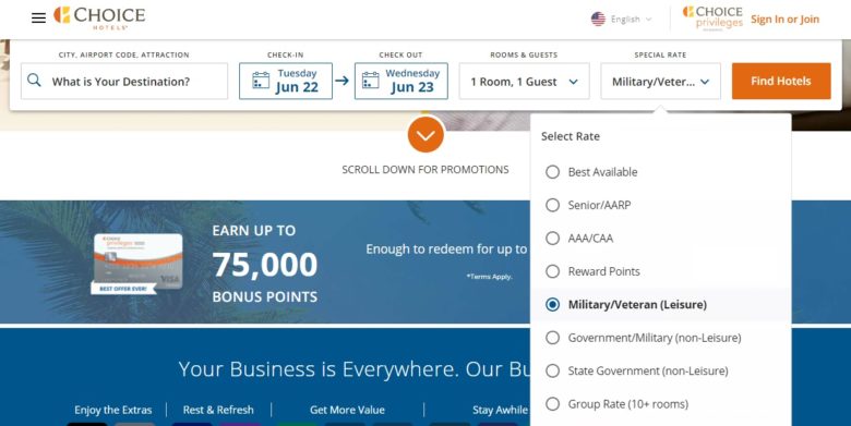 Full List of Military Discounts on Hotels [Active Duty & Veterans]