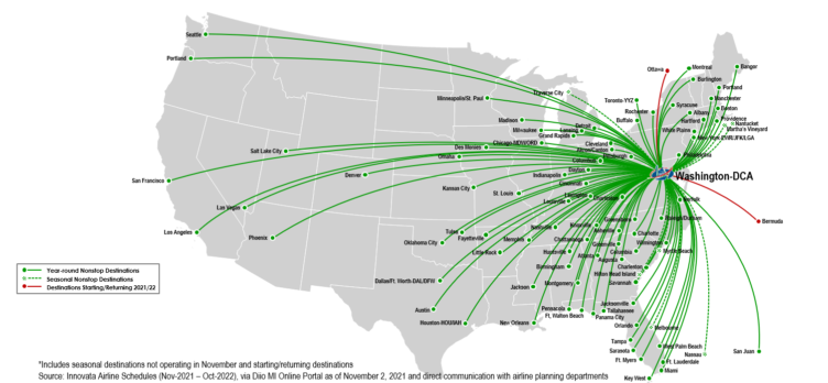Ronald Reagan Washington National Airport [DCA] Terminal Guide