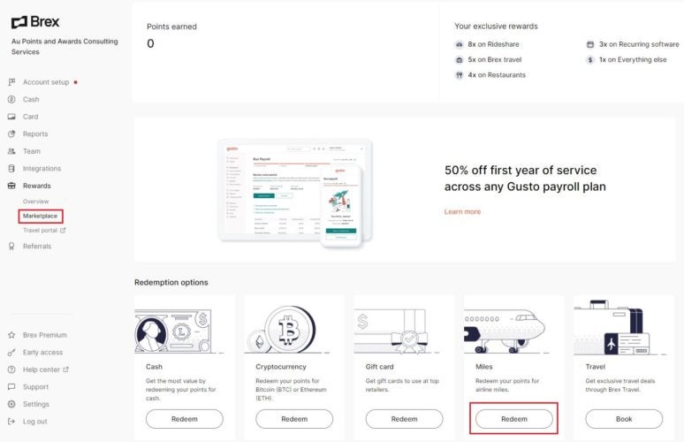 Brex Rewards Transfer Partners & How to Use Them [2022]