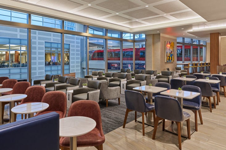 Delta Air Lines Unveils Newly-Opened Sky Club in Detroit (DTW)