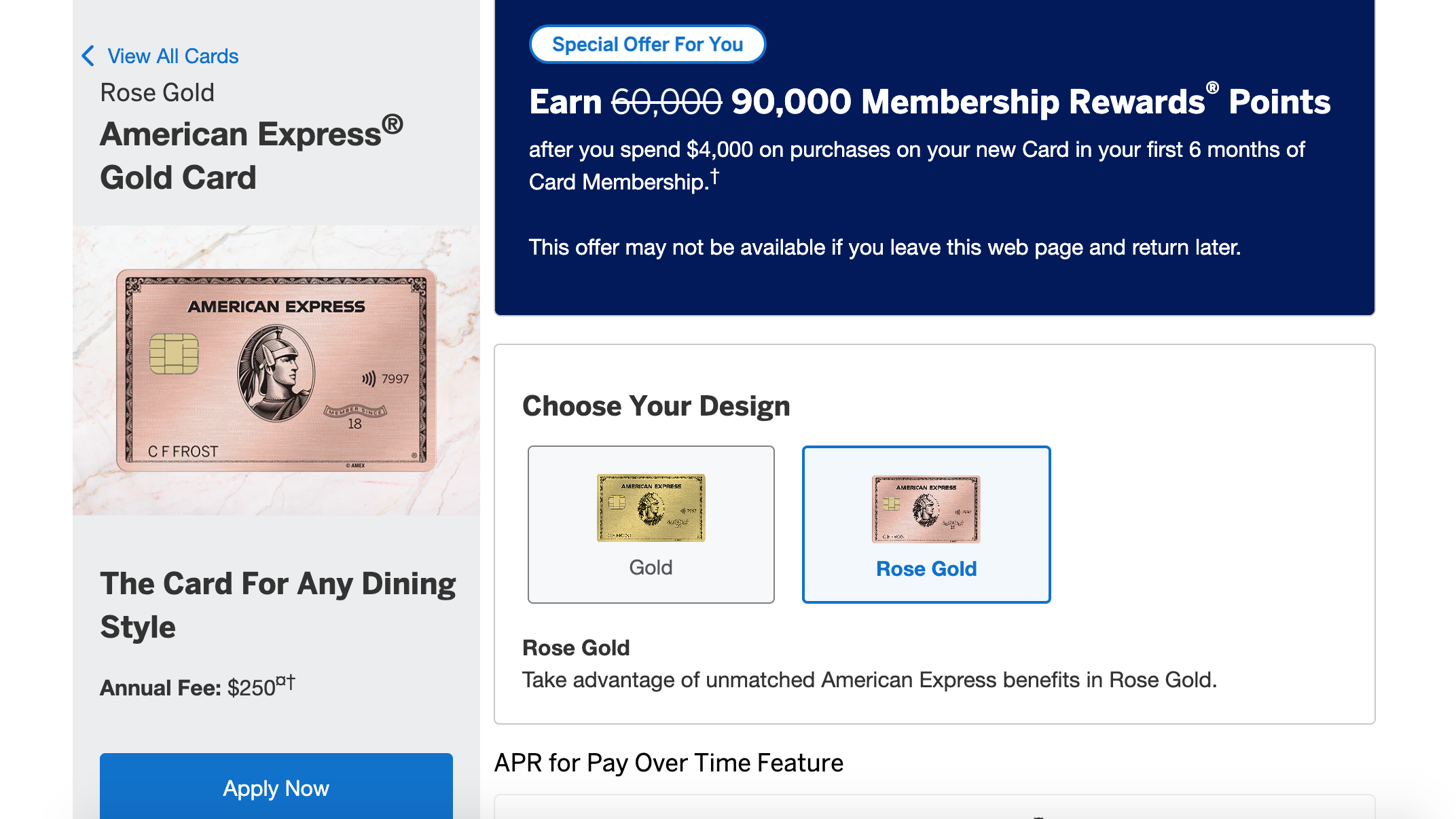 Amex Gold Card vs. Amex Rose Gold Card [Are They Different?]