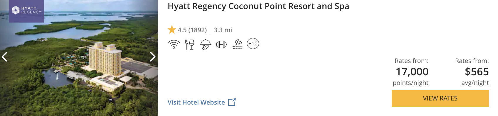 Hyatt Regency Coconut Point Resort & Spa [In-depth Review]