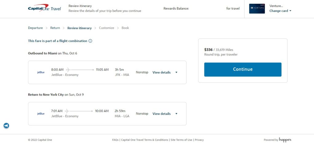 You Can Now Book JetBlue Tickets Through Hopper & Capital One