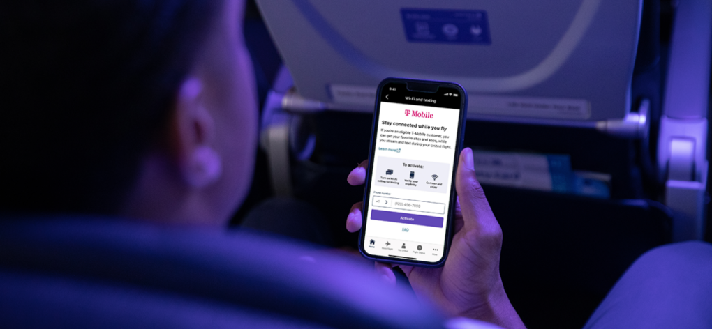 Coming Soon: Enjoy Free Wi-Fi on United With T-Mobile Service