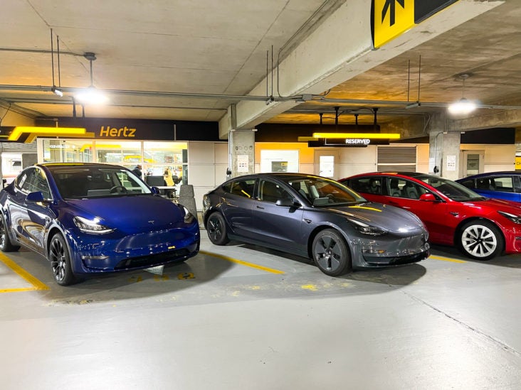 My Experience Renting a Tesla Model Y from Hertz