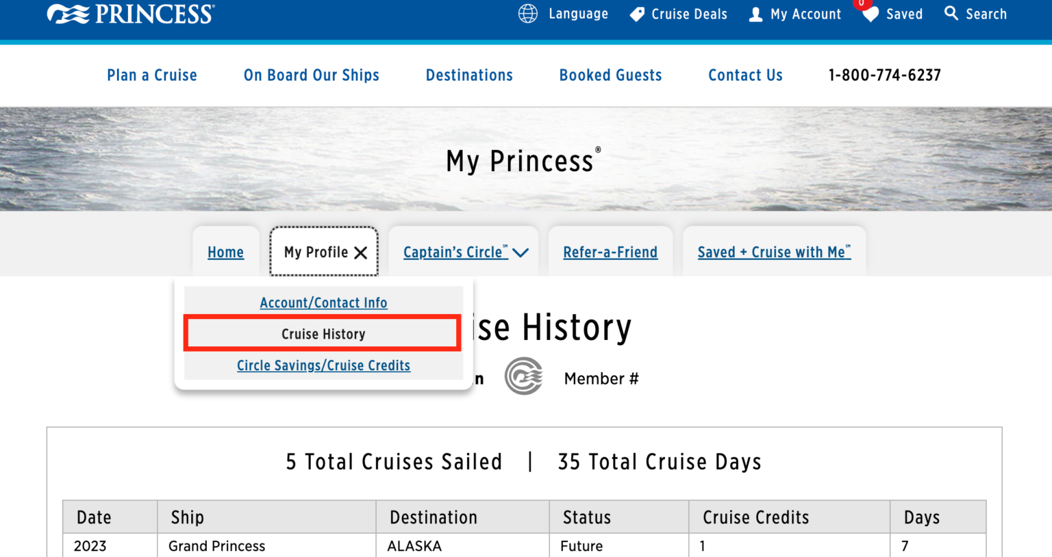 Princess Cruises' Loyalty Program - Captain's Circle [Review]