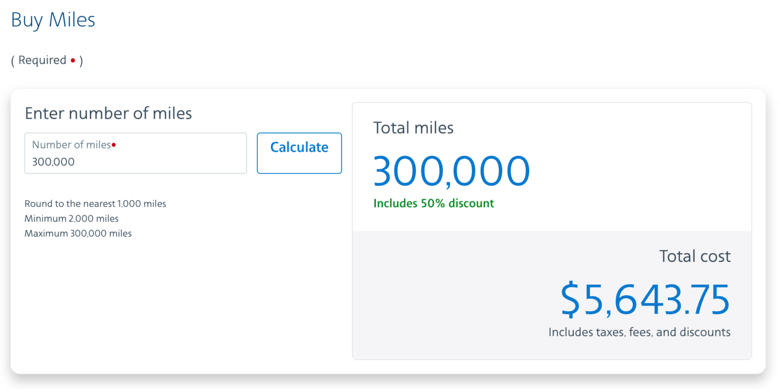 Buy American AAdvantage Miles With Up to a 50% Discount