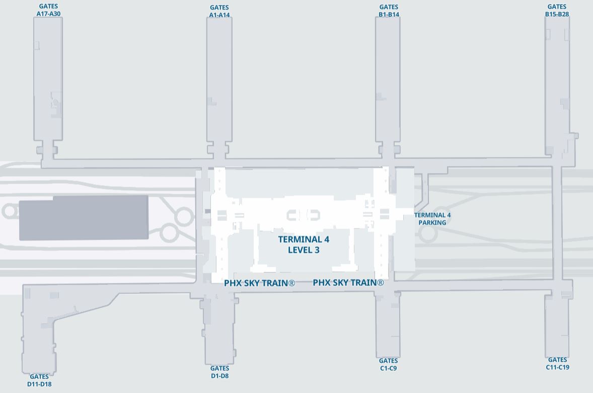 Phoenix Sky Harbor International Airport [PHX] - Terminal Guide
