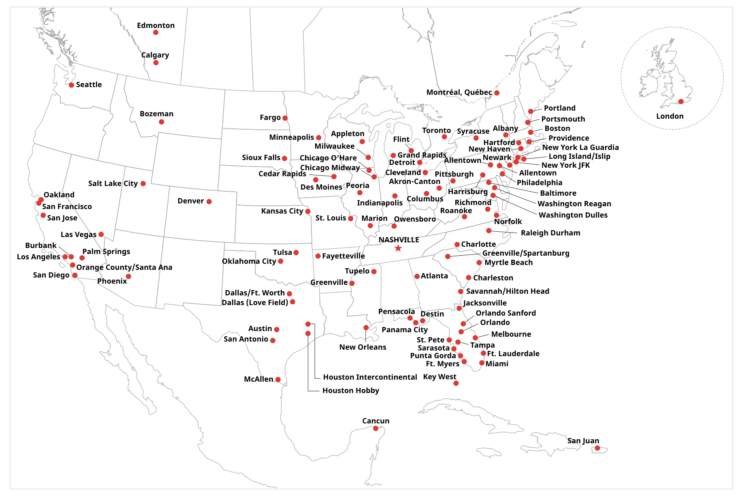 Nashville International Airport [BNA] - Terminal Guide [2023]