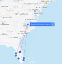 Avelo Airlines Opens Base in Raleigh-Durham, Starts New Routes
