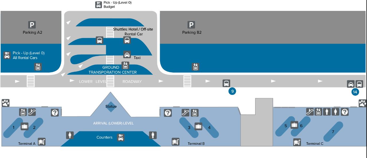 John Wayne Airport, Orange County [SNA] - Terminal Guide [2023]