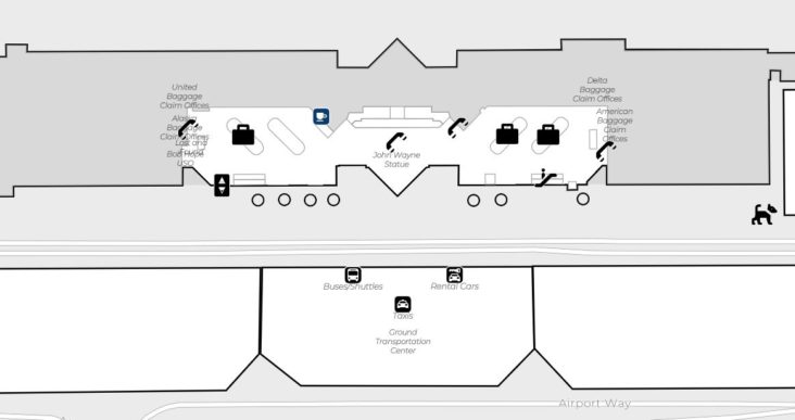 John Wayne Airport, Orange County [SNA] - Terminal Guide [2023]