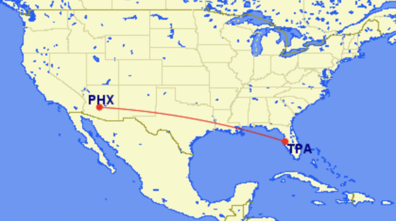 Frontier Airlines Now Flies Between Phoenix and Tampa