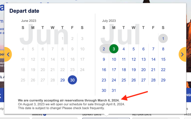 Southwest Airlines Schedule Is Open for Winter 2023-2024 Flights