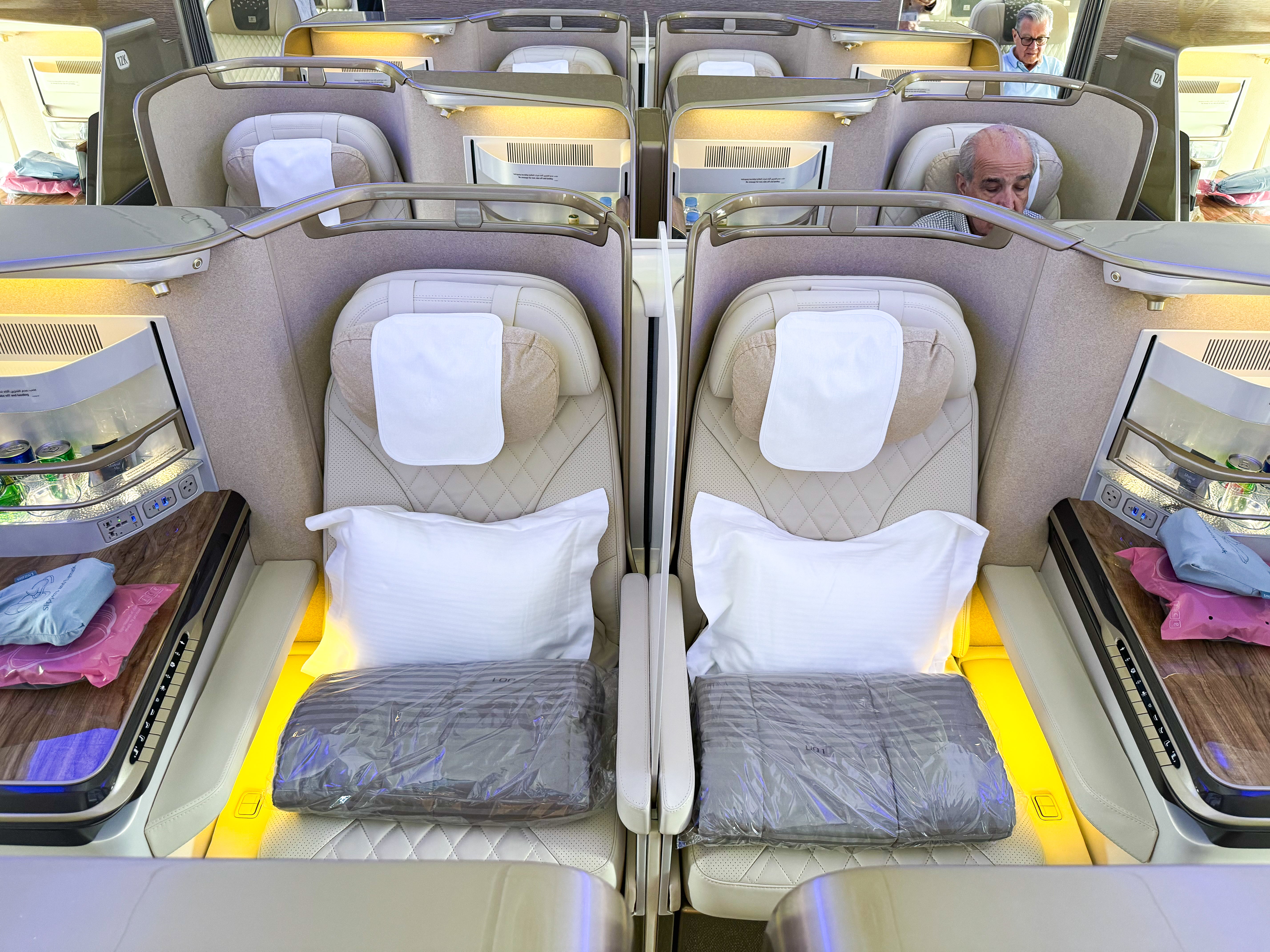Emirates Business Class Pictures