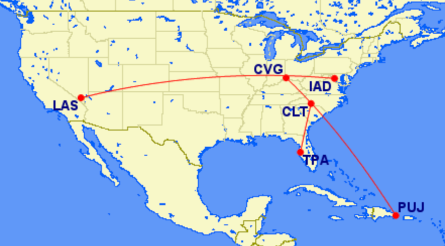 Frontier Adds New Routes to Vegas, Punta Cana, and More Frontier Adds New Routes to Vegas, Punta Cana, and More
