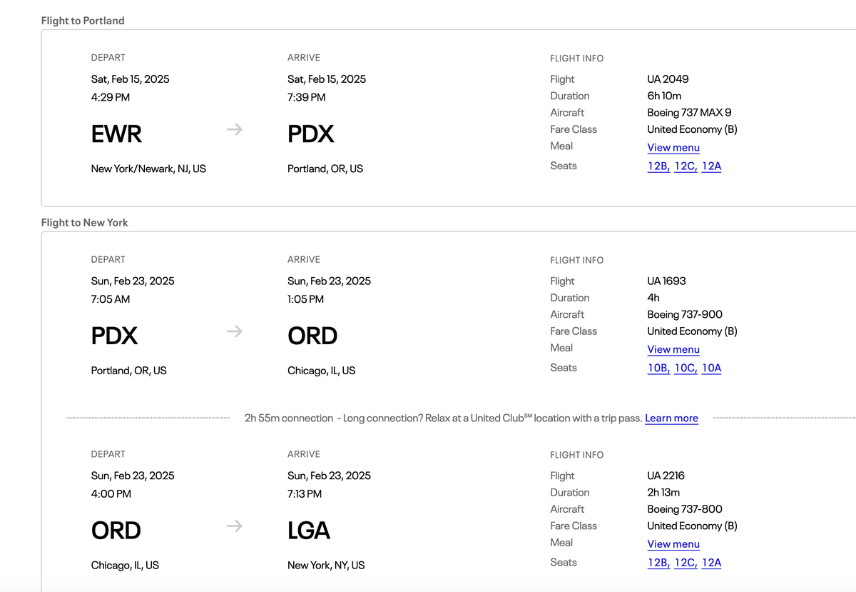 United Airlines 737 MAX 9 Economy Plus Review [EWR to PDX]