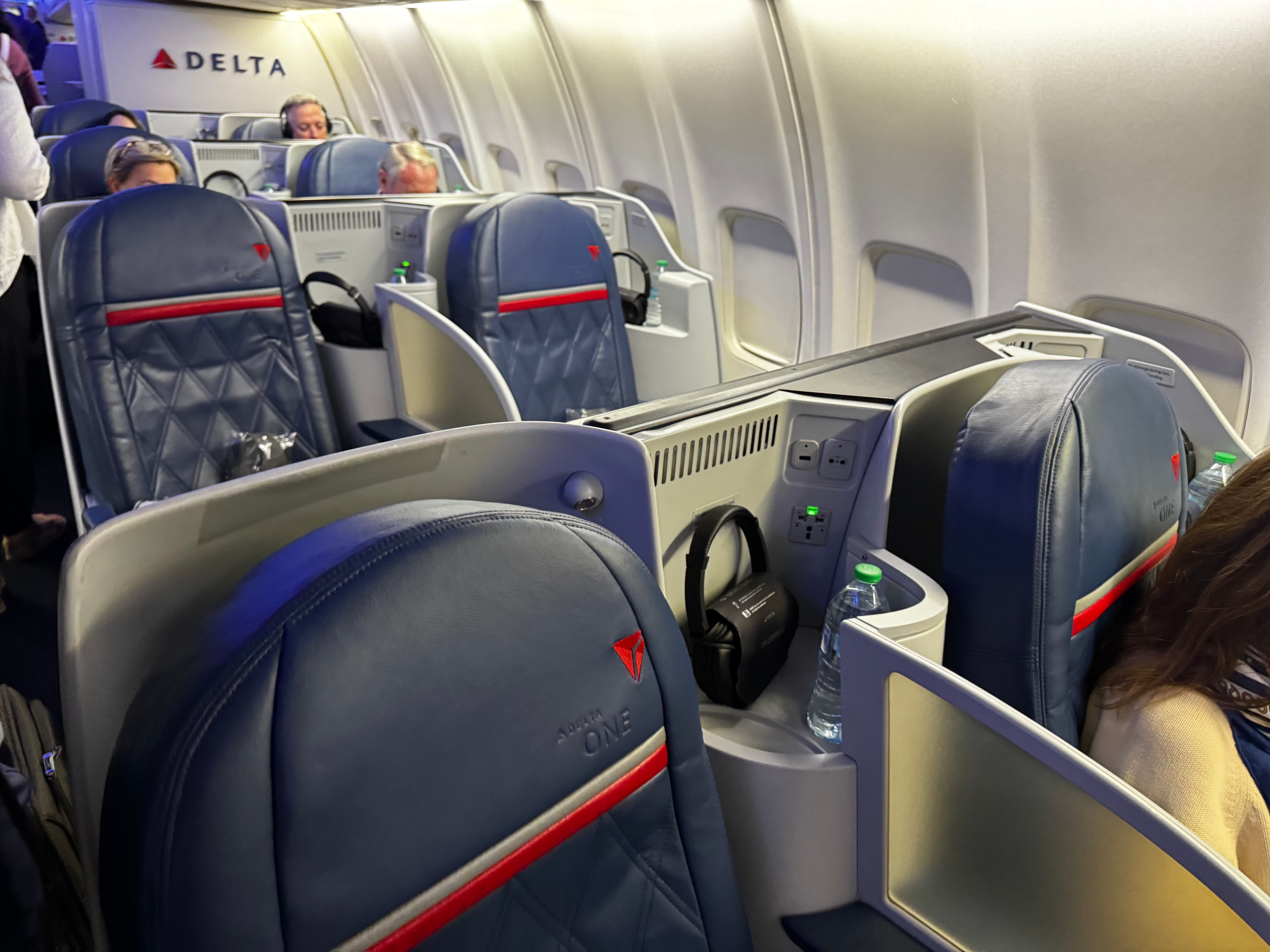 Delta One Boeing 757 Review: Lie-Flat Seats From LAX to BOS