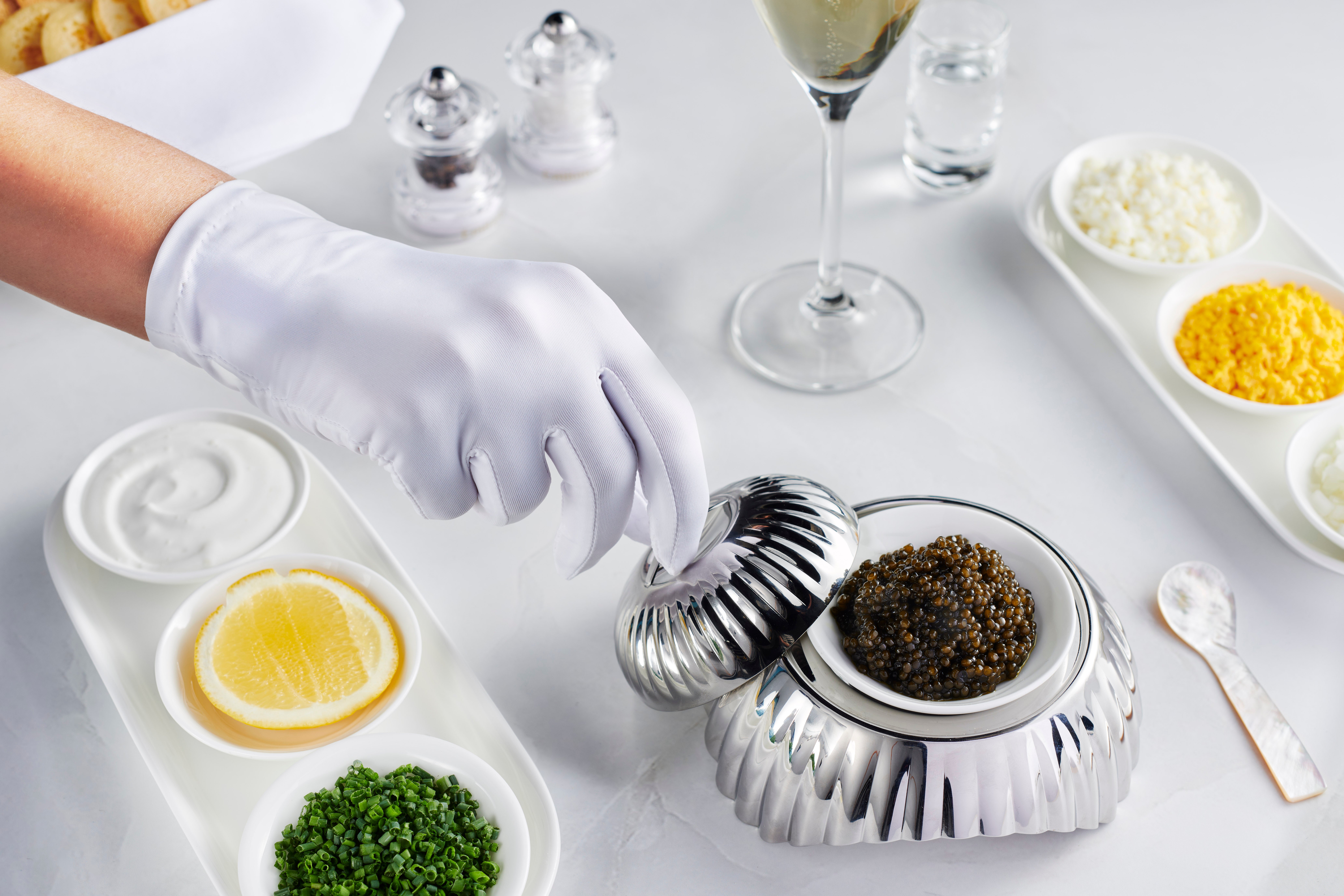 Emirates' New First Class Check-In, Enhanced Caviar Service