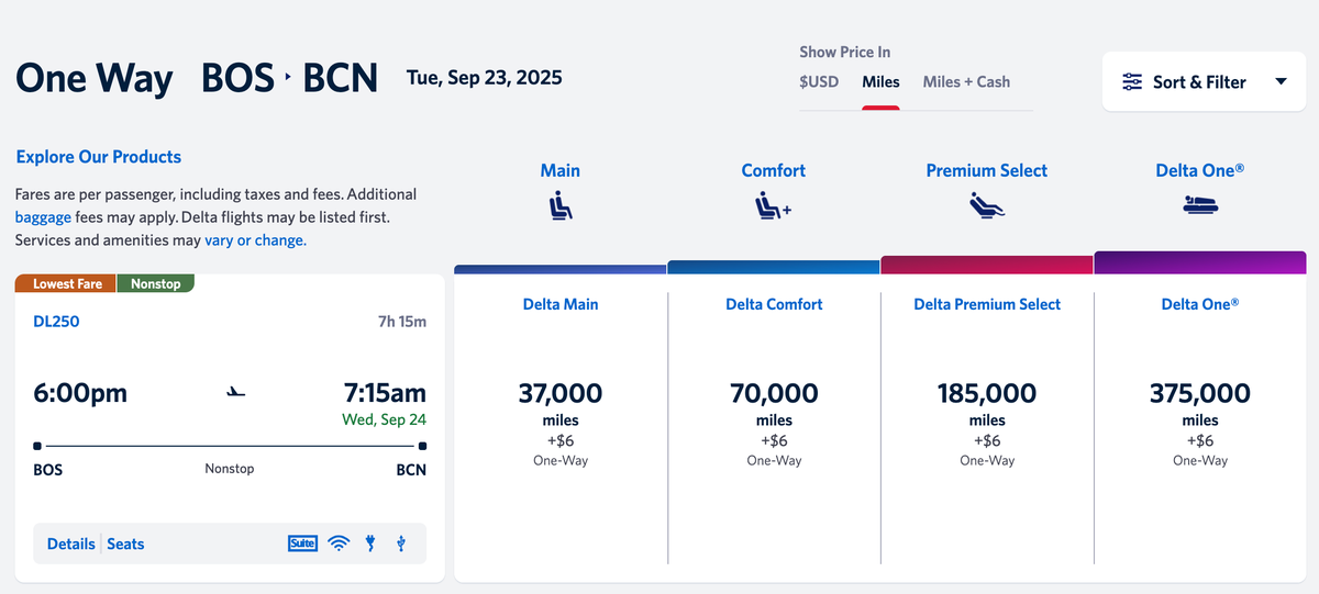 Delta Has Officially Started Flying Between Boston and Barcelona