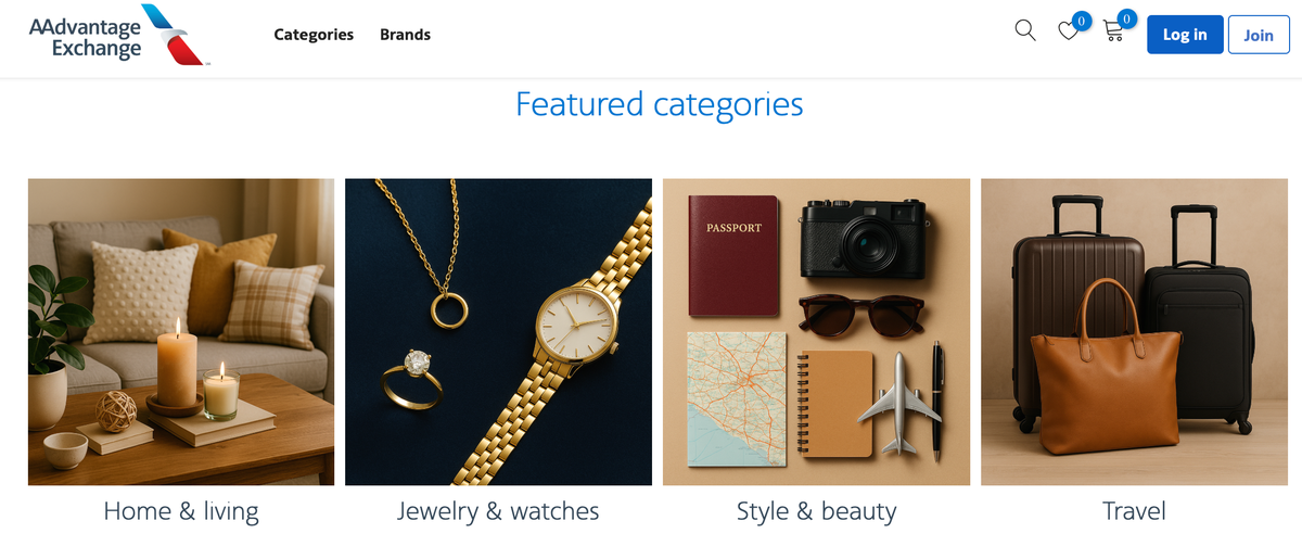 New AA Platform Lets Members Redeem Miles for Merchandise