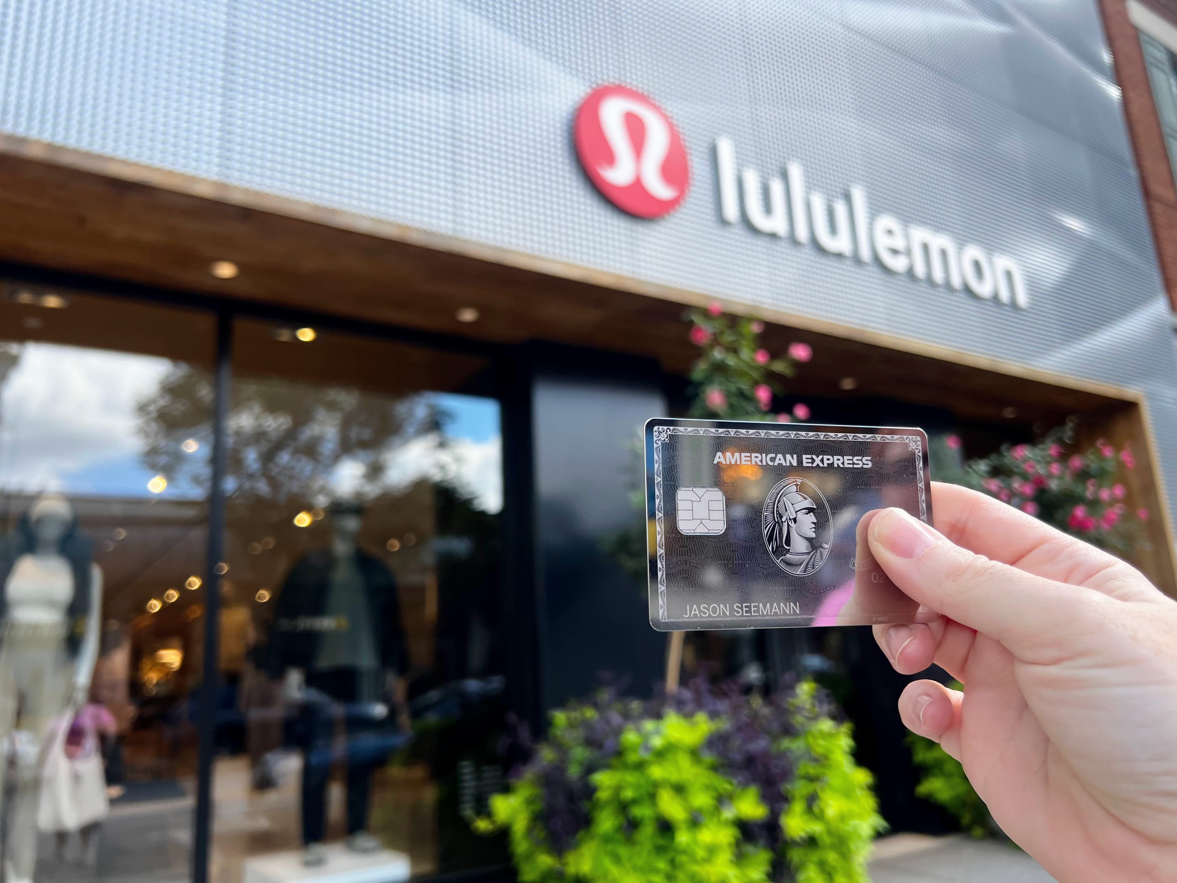 Amex Platinum lululemon Credit: 20 Ways To Spend the $75 Credit