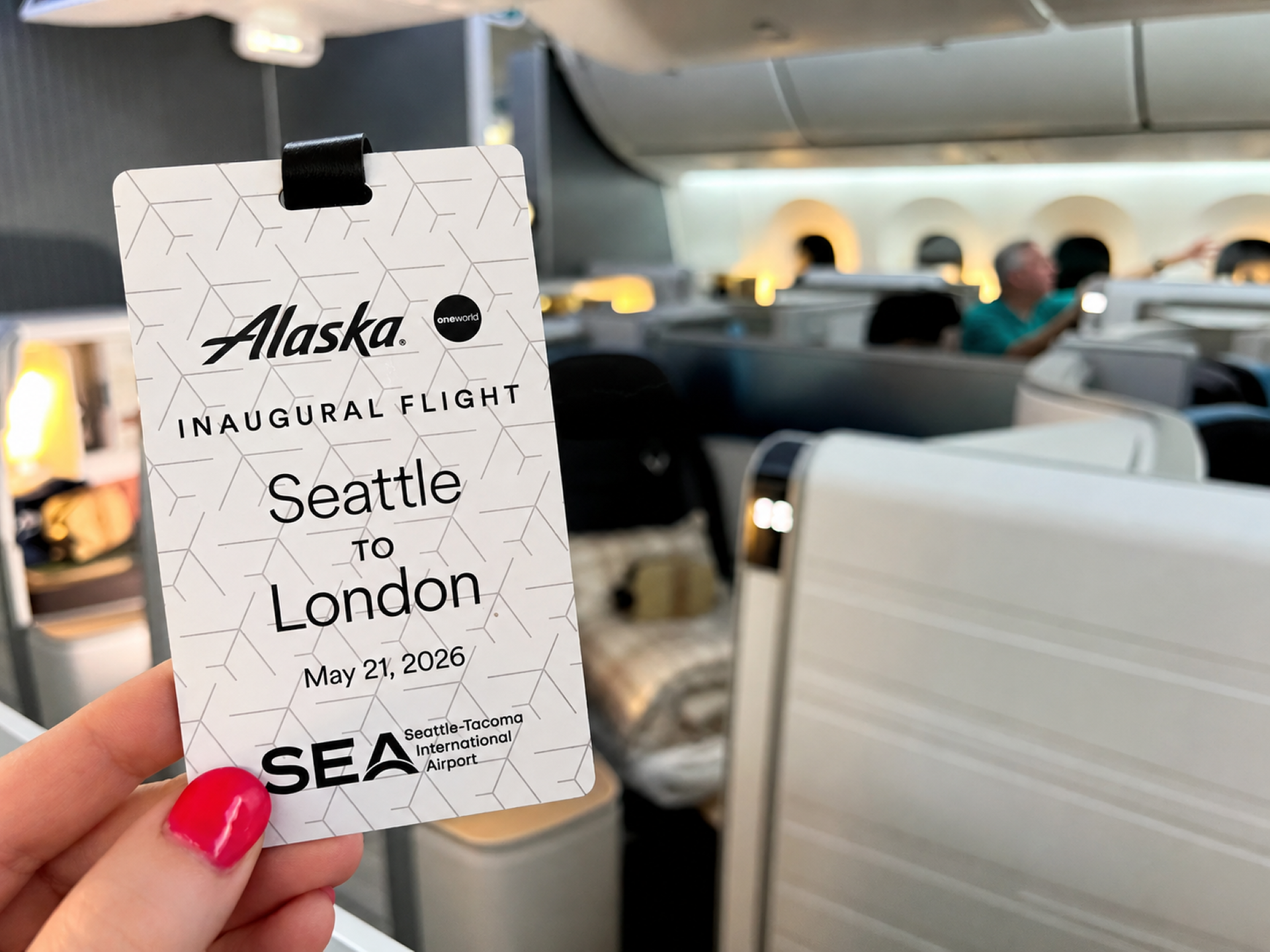 Alaska Airlines Just Launched Its First-Ever Flight to London